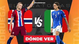 Italia Vs Noruega Dónde Y A Qué Hora Ver En Vivo Eliminatorias