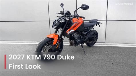 2027 Ktm 790 Duke Revealed In Production Form Ahead Of Official Launch
