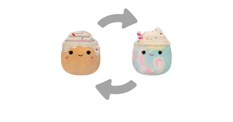 Dumyah Squish Mallow Kelenrease Frappecinnamon Roll Plush 5 Inch