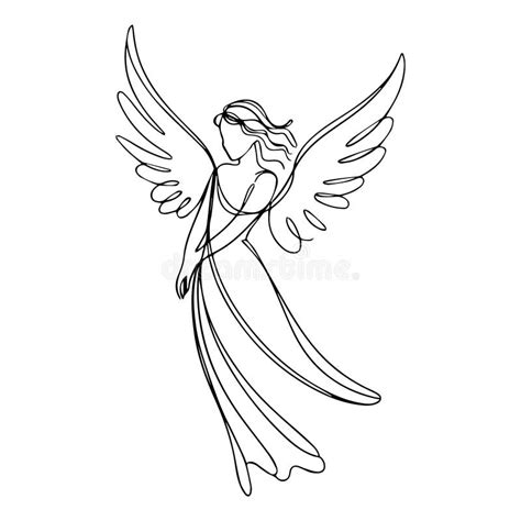 Open Angel Wings Stock Illustrations 842 Open Angel Wings Stock