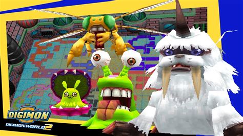 Ps1 Digimon World 2 Hunting Syakomon Ikkakumon Yanmamon And Numemon Youtube