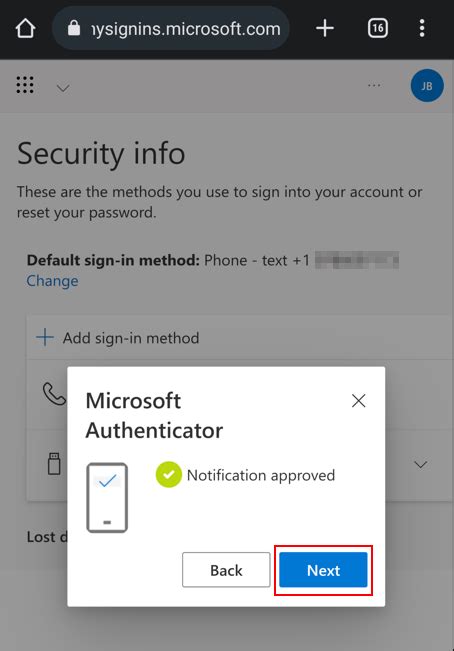 Setting Up The Microsoft Authenticator App Using Mobile Phone Device Only It Help Desk