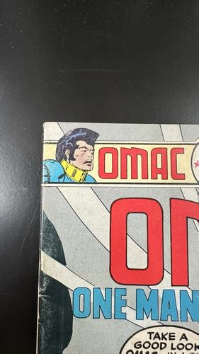 Omac 8 One Man Army Corps Jack Kirby Dc Comics 1975 Ebay