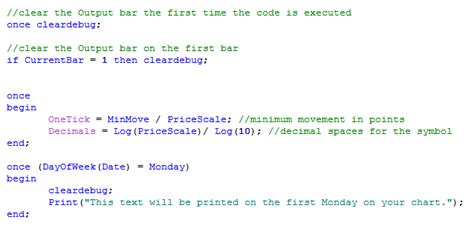 Multicharts Tutorial Lesson 04 If Statements