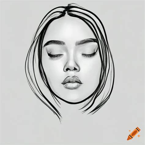 Face Drawing Girl Save 35