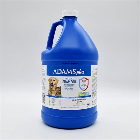 Adams Plus Flea And Tick Shampoo Gallon With Precor Groomers Choice