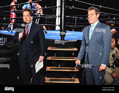 Las Vegas June 23 Kenny Albert And Joe Goossen At Fox Sports Pbc On