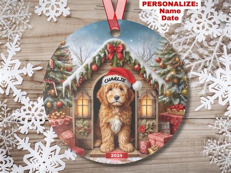 Personalized Cockapoo Christmas Ornament Cavapoo Labradoodle