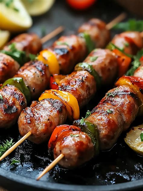 Savor Sausage Skewers The Ultimate Grill Party Recipe Recipes By