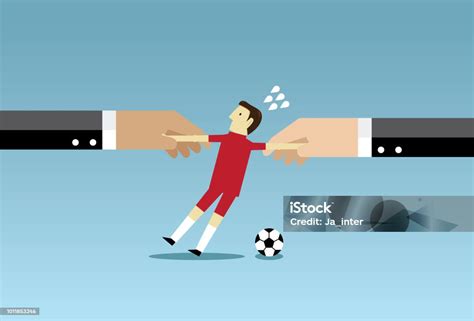 Football Player Transfer Stock Illustration Download Image Now