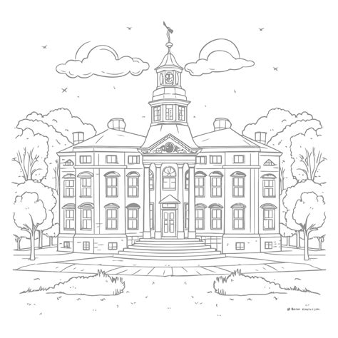 Free College Coloring Pages