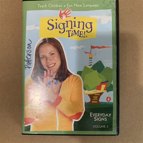 Signing Time Playtime Signs Playtime Signs Cards Signing Time Series