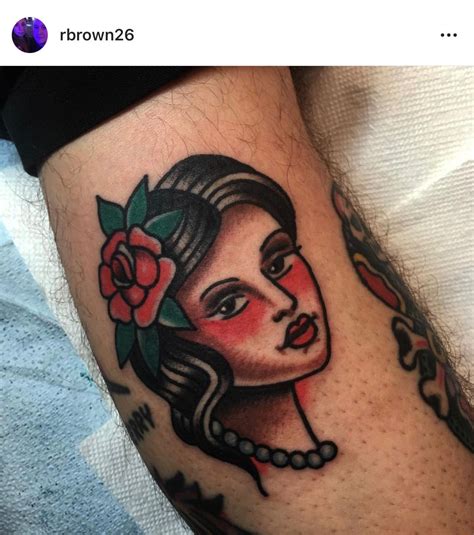 Pin By Carrie S On Ladies Face Tattoos For Women Traditional Tattoo