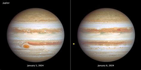 Jupiters Stormy Weather On Display In New Hubble Images