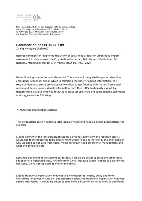 Pdf Exploring The Utility Of Social Media Data For Urban Flood Impact