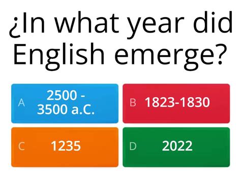 Evolution Definition English Quiz