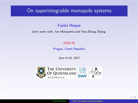Pdf On Superintegrable Monopole Systems