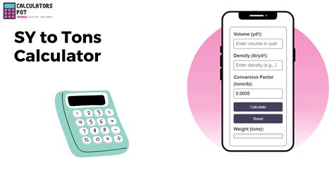 Sy To Tons Calculator