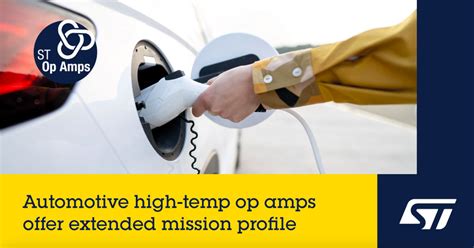 Stmicroelectronics Introduces 5v Automotive Operational Amplifier Auto Innovations