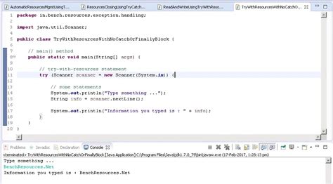 Java Interview Question And Answers On Exception Handling Benchresourcesnet