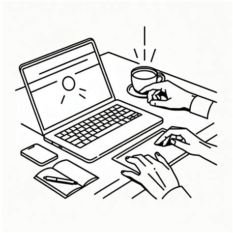 24 Desenhos De Computador Para Colorir