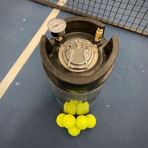 Pressure Refresher Tennis Ball Repressurizer Schrader Valve