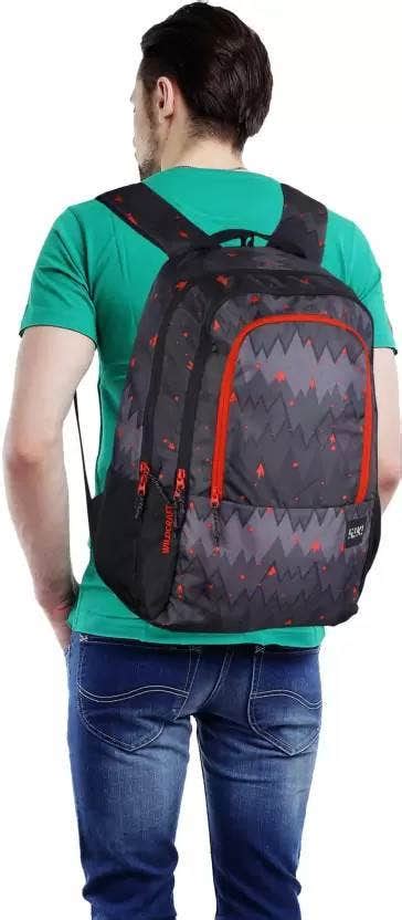 Buy Wiki 2 Ombre School Bag Black Online Wildcraft