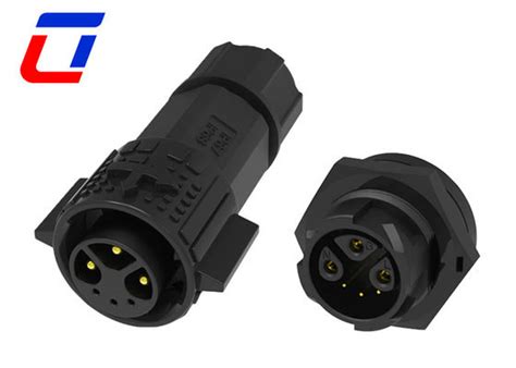3 3 Pin Signal And Power Connector 6 Pin Waterproof Automotive Connectors