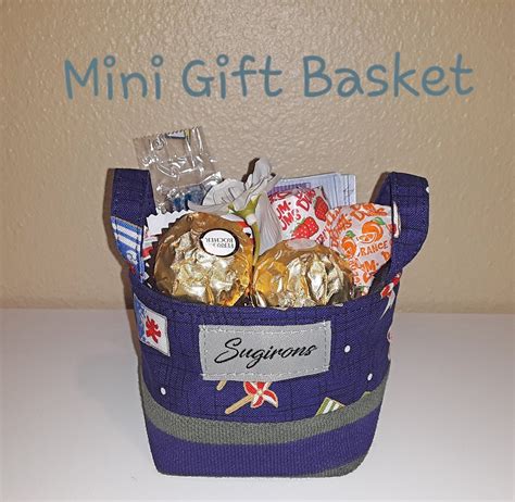 Mini T Basket Small Fabric Basket With Handles Small Organizing Basket Fabric Bin Storage