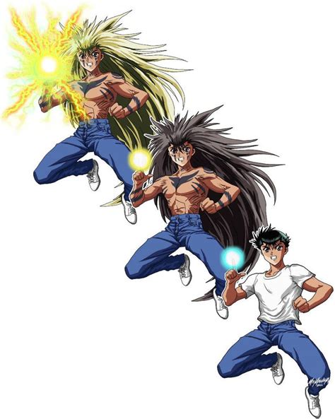 Yusuke Urameshi Demon Form Wallpaper Toshin Raizen Keyriskey Form