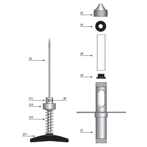 Syringe Body For Pox Vaccinator 14