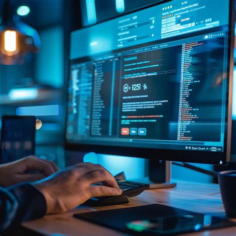 Premium Photo A Person Configuring Payment Gateway Settings On A Computer Screen