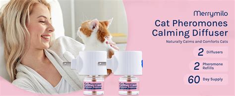 Merrymilo Cat Calming Pheromones Diffuser 2 Classic Cats