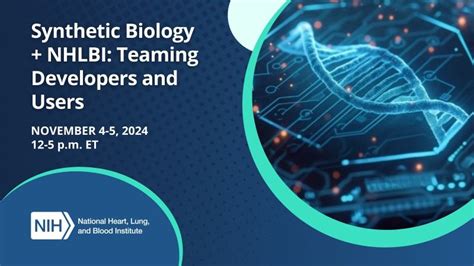 Syntheticbiology Synbio Bioengineering Healthtechnology National