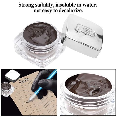 Fenshine Eyebrow Microblading Kit Permanent Tattoo Practice Set With