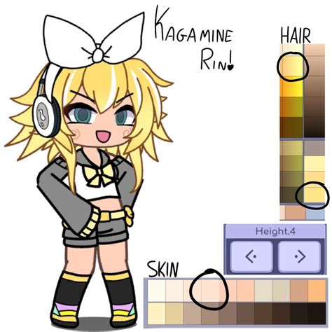 Kagamine Rin Gacha Life D Rin Im Bored Life