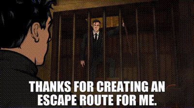 YARN Thanks For Creating An Escape Route For Me Archer 2009 S12E08 Mission Difficult
