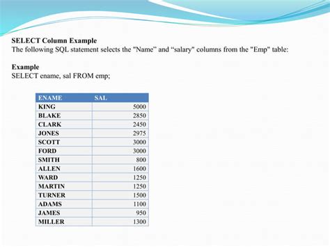 Structure Query Language Sqlpptx
