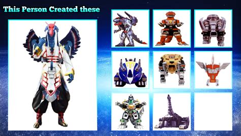 Zenowing Created The Q Rex And Dinozords By Chipmunkraccoonoz On Deviantart