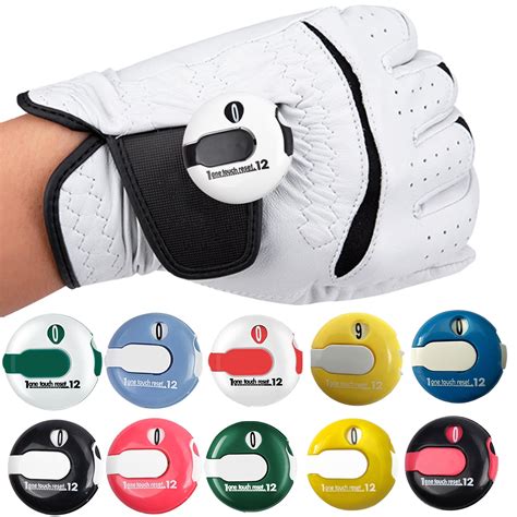Yanerim Golf Score Counter Mini Stroke Clicker Tally Tracker One Touch