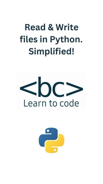 read and write files in python simplified ⏳ shorts python programming