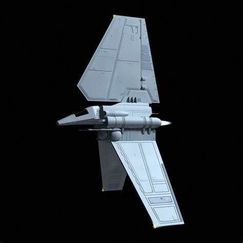 Lambda Class Shuttle Ansel Hsiao Star Wars Ships Star Wars