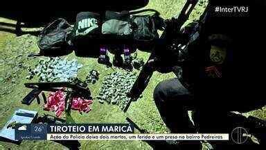 Rj Inter Tv 1ª Edição Polícia Troca Tiros Com Bandidos Em Maricá