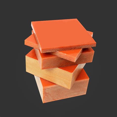 Orange Red Electric Insulation Plastic Board Custo Grandado