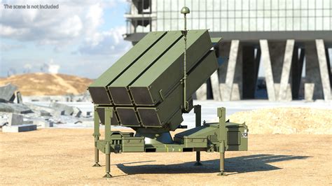 Nasams Missile System Ready To Attack 3d Model 129 Gltf Ma Max