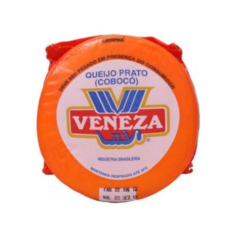 Queijo Prato CobocÓ Veneza Kg PorÇÃo De 1000g Lavagnoli