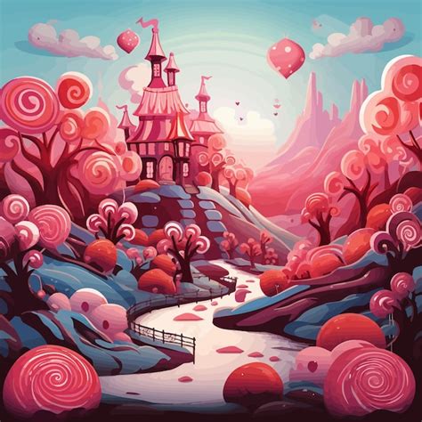 Premium Vector Sweet Background Vector Illustrated