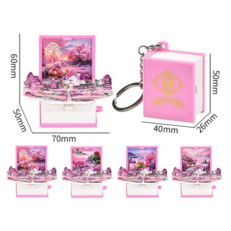 3d Mini World Foldable Book Fantasyland Teemway Ts