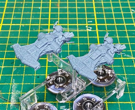 Sw Armada Defender Class Light Corvette 4 Miniatures Etsy