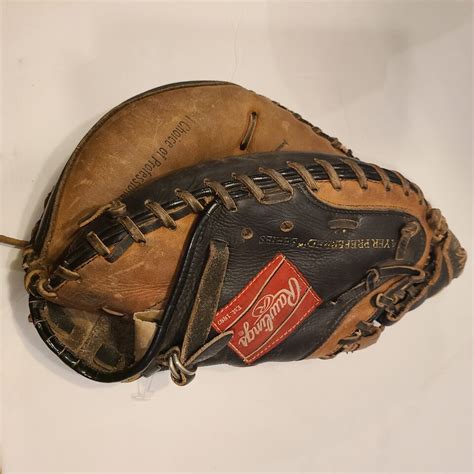 Rawlings Nbcm32 Catchers Mitt Lht The Mark Of A Pro Ultra Rare Ebay